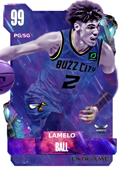 NBA 2K25 | 2KDB MyTEAM NBA 2K Custom Card (ENDGAME LAMELO BALL) by skidapro