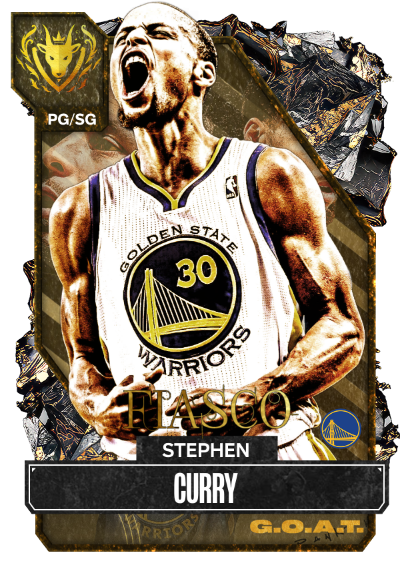NBA 2K25 | 2KDB MyTEAM NBA 2K Custom Card (Stephen Curry G.O.A.T) by ...