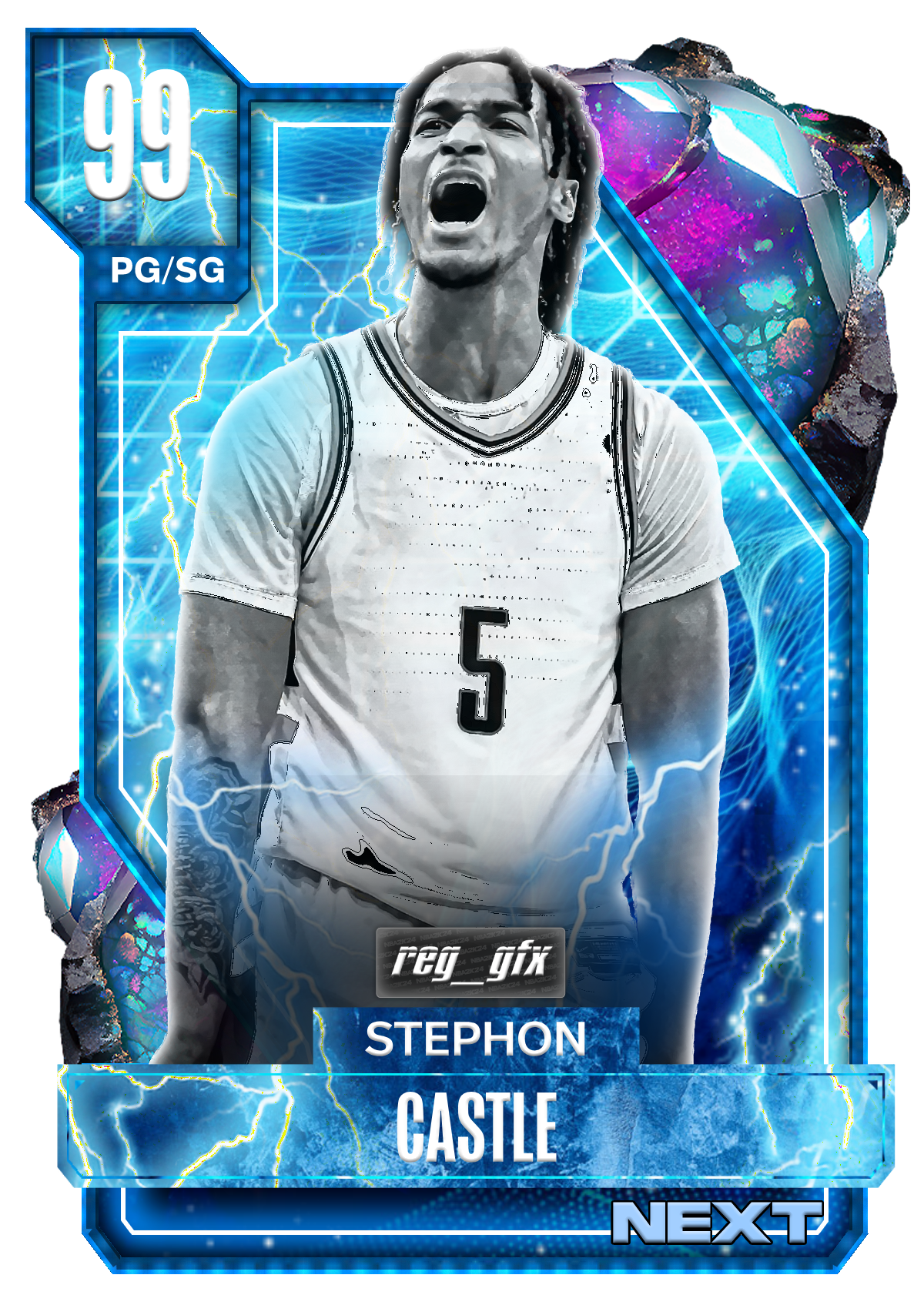 2KDB MyTEAM Database | NBA 2K Custom Card (stephon castle) by reg_gfx ...