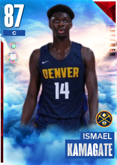 2KDB MyTEAM Database | NBA 2K Custom Card (Ismael KAMAGATE) by Rahiane ...
