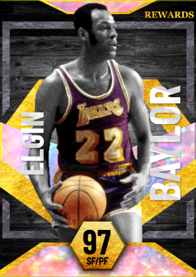 NBA 2K26 | 2KDB MyTEAM NBA 2K Custom Card (elgin baylor) by nolife