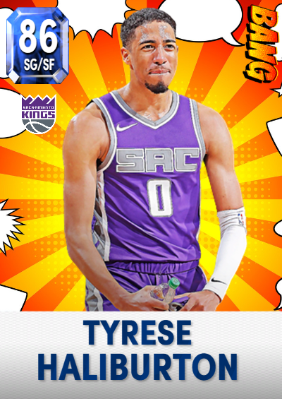 2KDB MyTEAM Database | NBA 2K Custom Card (Tyrese Haliburton) by ...