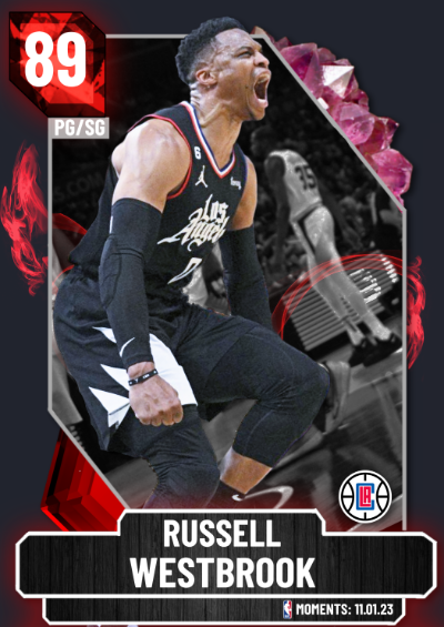 2KDB MyTEAM Database | NBA 2K Custom Card (2K24 Moments Russ) by ...
