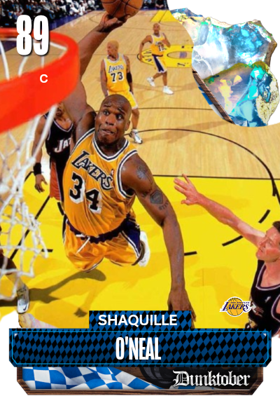 NBA 2K24 | 2KDB Custom Card (Shaq dunkin)