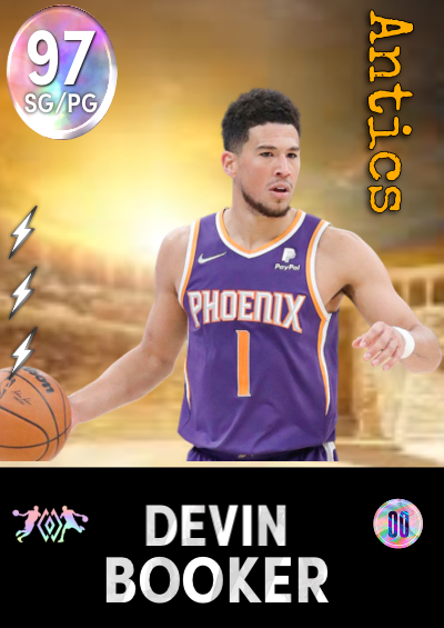NBA 2K25 | 2KDB MyTEAM NBA 2K Custom Card (Antics Devin Booker) by ElCory