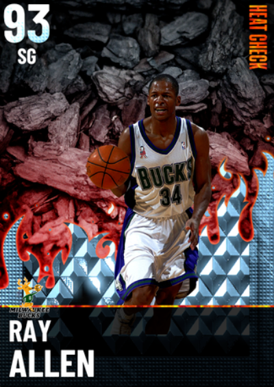 2KDB MyTEAM Database | NBA 2K Custom Card (Ray Allen) by OfficialBigJoe ...