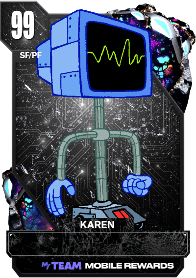 NBA 2K25 | 2KDB MyTEAM NBA 2K Custom Card (who next) by Felipe