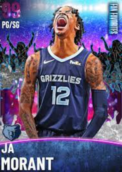 NBA 2K25 | 2KDB MyTEAM NBA 2K Custom Card (ja day) by justinsorgeloos