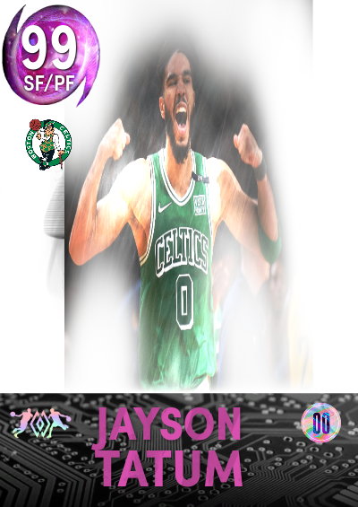 NBA 2K22 | 2KDB Custom Card ( fadeaway jayson tatum)