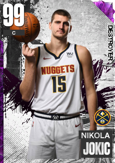 NBA 2K25 | 2KDB MyTEAM NBA 2K Custom Card (Nikola Jokic Destroyer 2K23) by Celticsfan7
