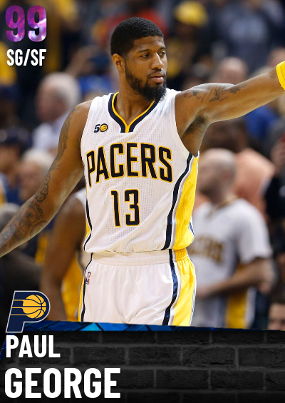 NBA 2K26 | 2KDB MyTEAM NBA 2K Custom Card (paul george) by JBRW224