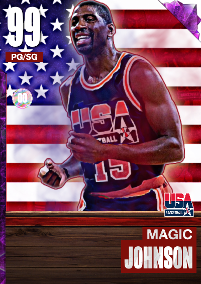 NBA 2K25 | 2KDB MyTEAM NBA 2K Custom Card (1992 magic jersey swap) by ...