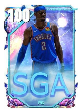 2KDB MyTEAM Database | NBA 2K Custom Card (SGA ) by AV12 | NBA 2K26