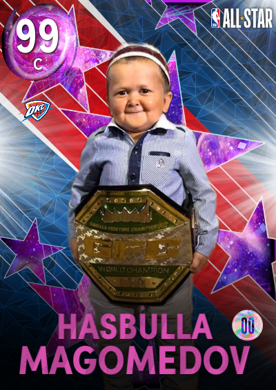 NBA 2K25 | 2KDB MyTEAM NBA 2K Custom Card (Hasbulla) by JJB17