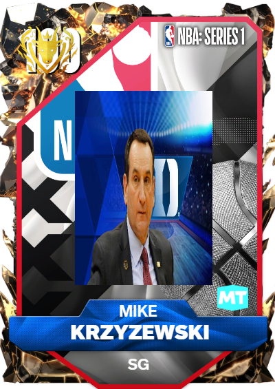 NBA 2K26 | 2KDB MyTEAM NBA 2K Custom Card (Coach K) by Adpaw3