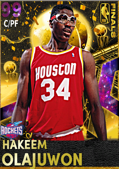 NBA 2K26 | 2KDB MyTEAM NBA 2K Custom Card (Hakeem) by pipyyy