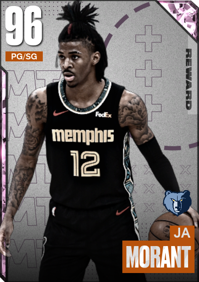 NBA 2K25 | 2KDB MyTEAM NBA 2K Custom Card (ja morant) by Superstar