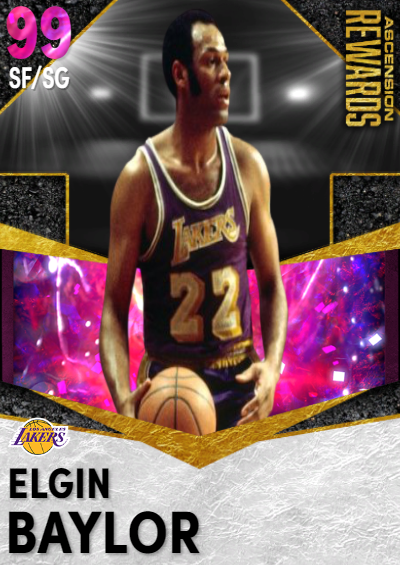 NBA 2K25 | 2KDB MyTEAM NBA 2K Custom Card (Elgin Baylor) by The_Only_JBD