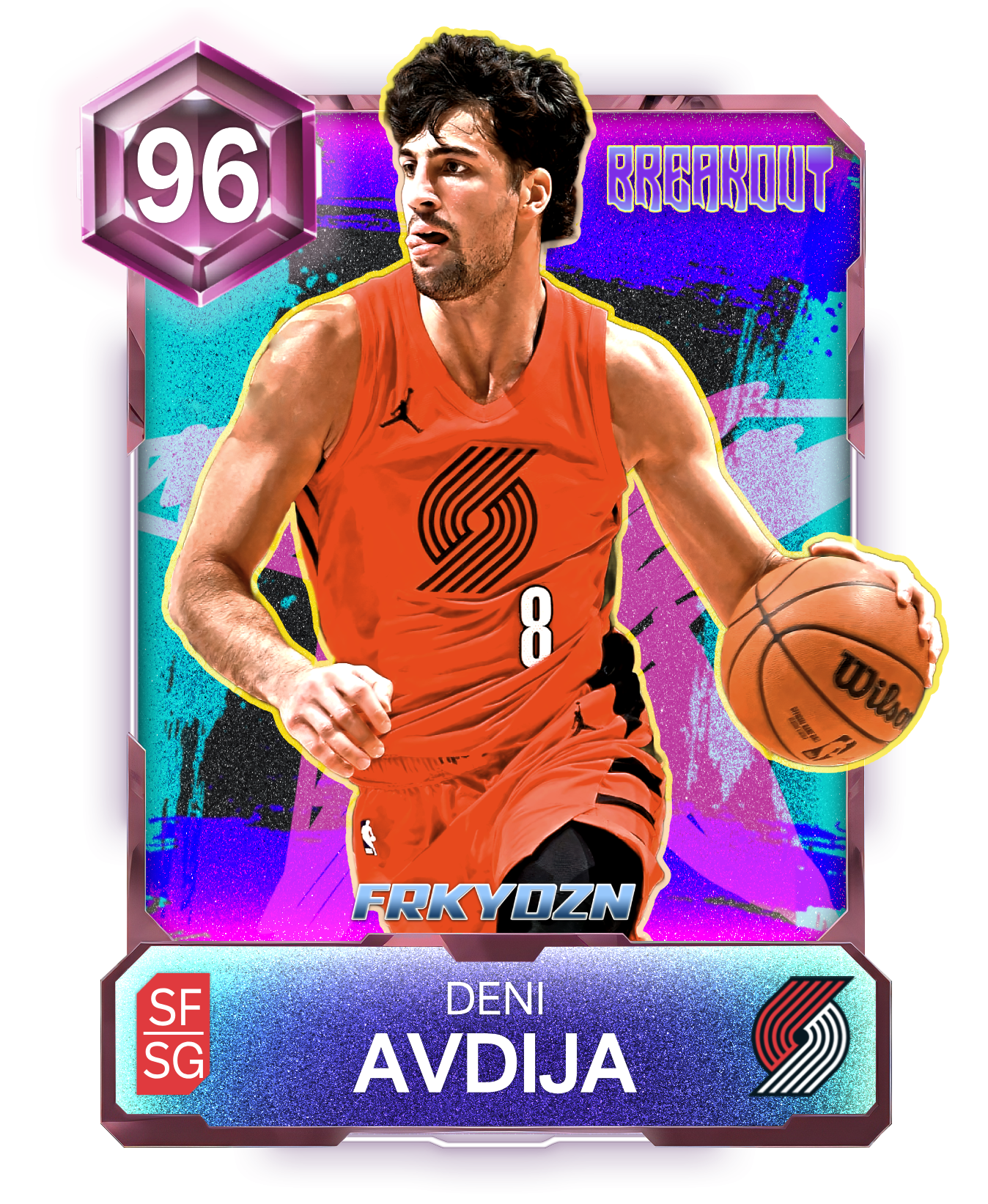 2KDB MyTEAM Database | NBA 2K Custom Card (deni) by frkydzn | NBA 2K26