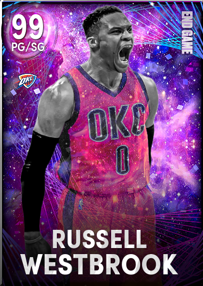 NBA 2K25 | 2KDB MyTEAM NBA 2K Custom Card (End Game Russ) by HyperBandit80