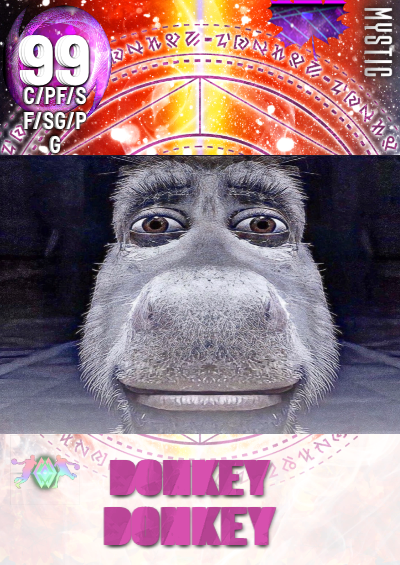 NBA 2K25 | 2KDB MyTEAM NBA 2K Custom Card (Donkey) by BamBamurdock