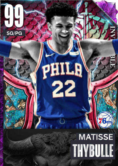2KDB MyTEAM Database | NBA 2K Custom Card (Invincible Matisse Thybulle ...
