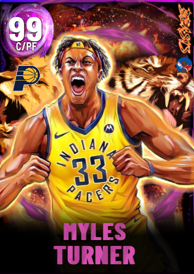 NBA 2K22 | 2KDB Custom Card (Beast Myles Turner)