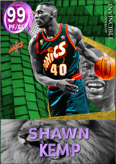 NBA 2K22 | 2KDB Custom Card (Comment a player and I will make them an Invincibe/End game card ...