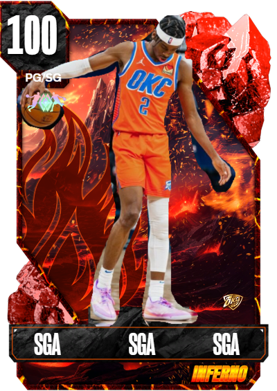 NBA 2K25 | 2KDB MyTEAM NBA 2K Custom Card (SGA) by Gray3