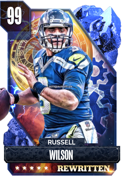 2KDB MyTEAM Database | NBA 2K Custom Card (Russell Wilson Seahawks) by ...