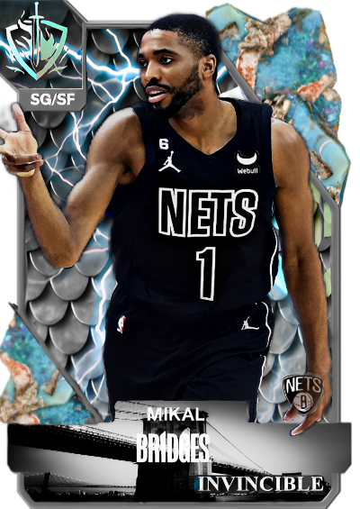 NBA 2K25 | 2KDB MyTEAM NBA 2K Custom Card (Mikal Bridges) by 2kRonni