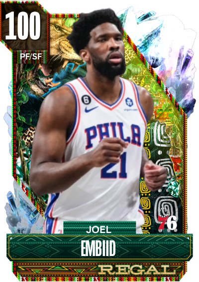 NBA 2K25 | 2KDB MyTEAM NBA 2K Custom Card (Joel 100) by VortexKing1