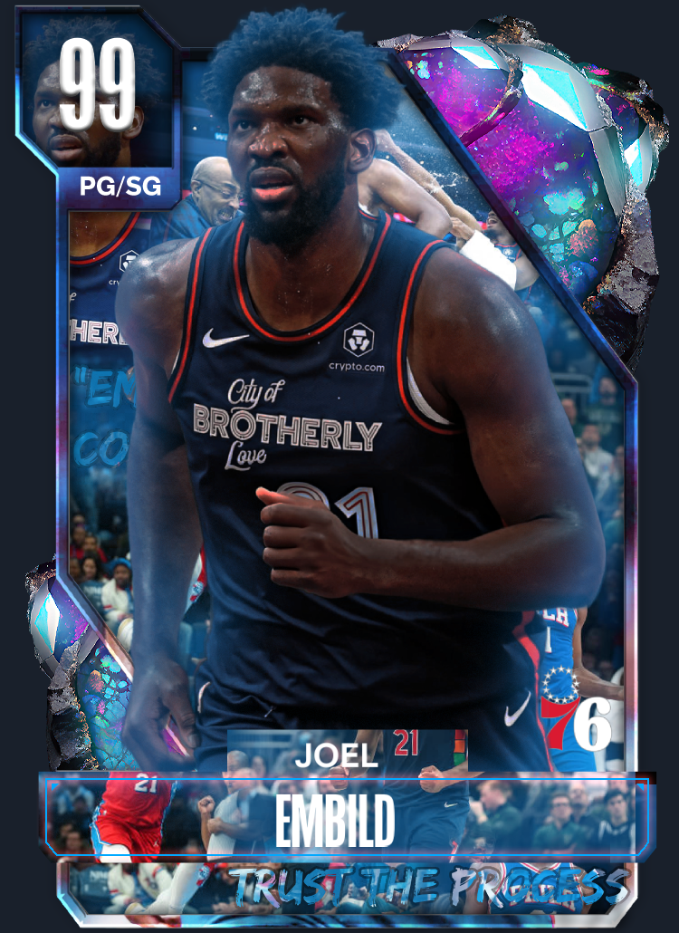 NBA 2K25 | 2KDB MyTEAM NBA 2K Custom Card ("Trust the process") by 2k ...