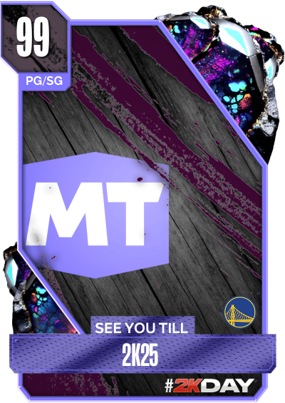 NBA 2K26 | 2KDB MyTEAM NBA 2K Custom Card (See you till 2k25) by FrenchFryGuy