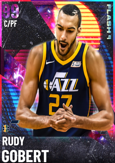 NBA 2K26 | 2KDB MyTEAM NBA 2K Custom Card (Rudy Gobert) by ra1nz_