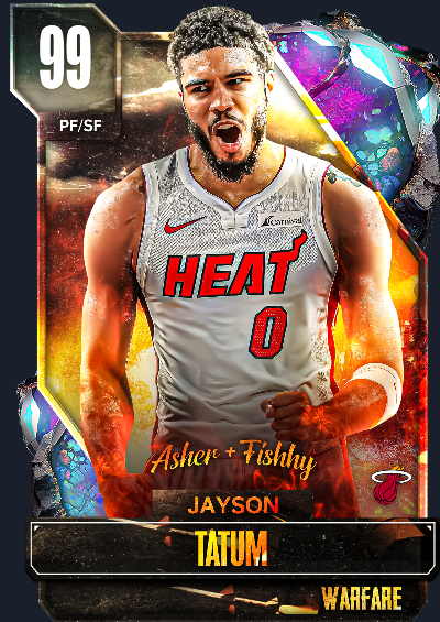 NBA 2K25 | 2KDB MyTEAM NBA 2K Custom Card (Collab w Asher) by fishhygfx
