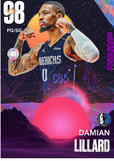NBA 2K25 | 2KDB MyTEAM NBA 2K Custom Card (Dame Swap) by ...