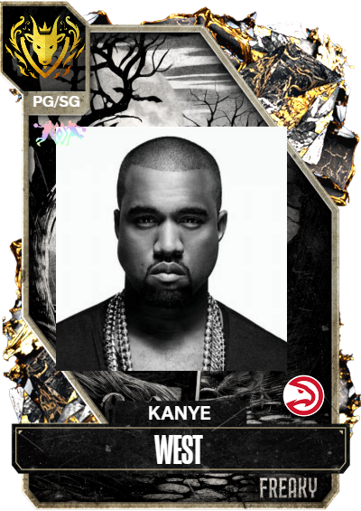 2KDB MyTEAM Database | NBA 2K Custom Card (kanye west) by vixstar | NBA ...
