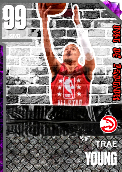 NBA 2K23 | 2KDB Custom Card (Out of position Trae young)