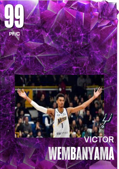 NBA 2K26 | 2KDB MyTEAM NBA 2K Custom Card (Victor Wembanyama) by imbetterthanmichaeljordan