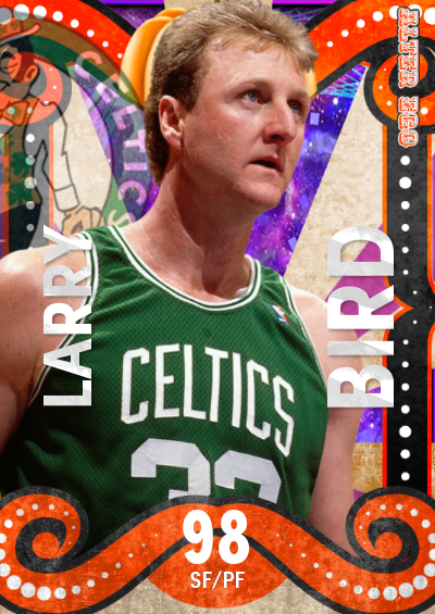 NBA 2K25 | 2KDB MyTEAM NBA 2K Custom Card (Larry Bird) by KadenNBASTAR