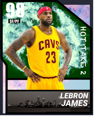 NBA 2K25 | 2KDB MyTEAM NBA 2K Custom Card (Hot take 2 2k23 concept ...