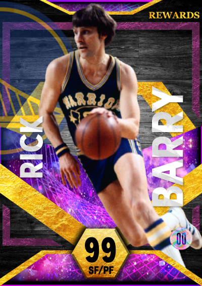 NBA 2K26 | 2KDB MyTEAM NBA 2K Custom Card (rick barry) by dragonog8