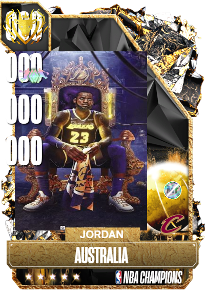 NBA 2K25 | 2KDB MyTEAM NBA 2K Custom Card (king) by biggestfatpig69