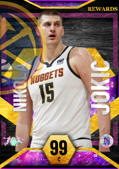 NBA 2K25 | 2KDB MyTEAM NBA 2K Custom Card (nikola Jokic) by Dylz