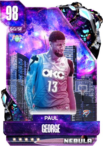 NBA 2K25 | 2KDB MyTEAM NBA 2K Custom Card (Paul George Galaxy Card) by ...