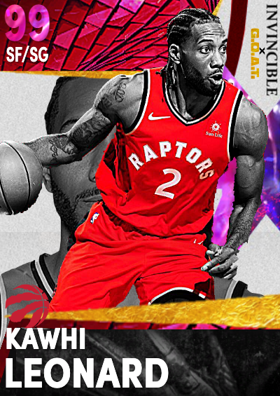 NBA 2K25 | 2KDB MyTEAM NBA 2K Custom Card (Kawhi Leonard) by NICOLAS2K21
