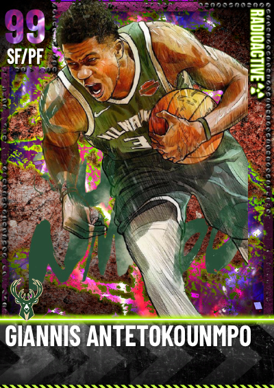 NBA 2K25 | 2KDB MyTEAM NBA 2K Custom Card (Giannis Antetokounmpo) by BasketballMan45
