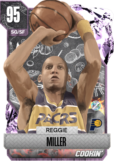 NBA 2K26 | 2KDB MyTEAM NBA 2K Custom Card (Reggie Miller Cookin') by Dvdira