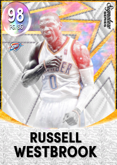 NBA 2K25 | 2KDB MyTEAM NBA 2K Custom Card (Russell Westbrook) by gavrico26